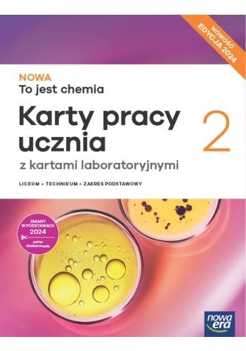 Nowa To jest chemia 2 Zakres Podstawowy Podręcznik Edycja 2024 > NOWA ERA